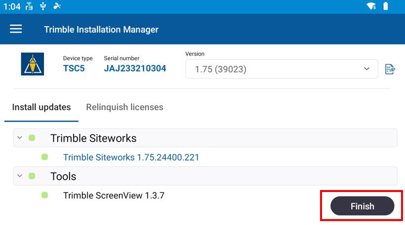 Updating SiteWorks Software (Android Devices) – SITECH CS Help Centre